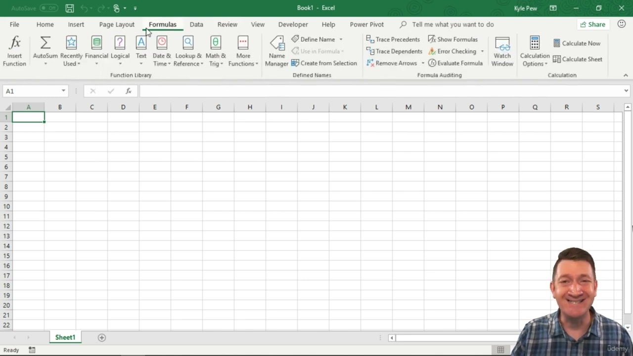 Introduction to the Excel Interface