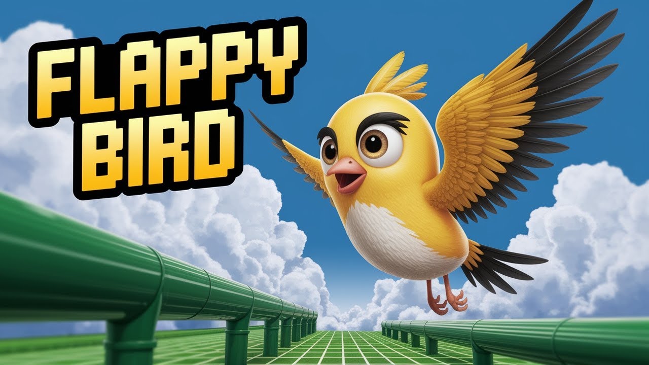 ASMR Programming - Flappy Bird (TypeScript + Phaser) - No talking