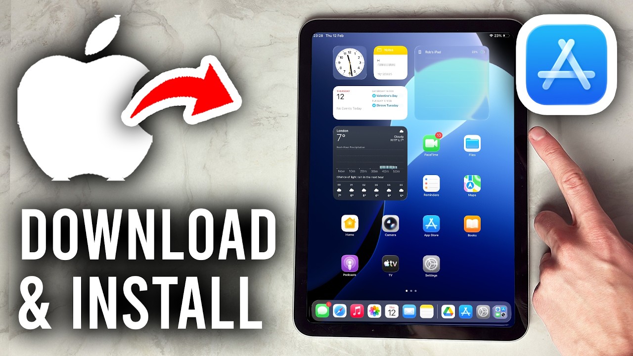 How To Download and Install Apps On iPad - Step By Step