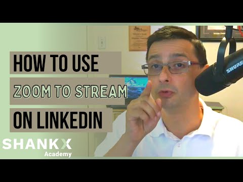 Walkthrough: How to Use Zoom to Stream Live on LinkedIn