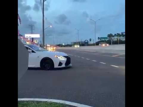 Lexus RCF With Borla Exhaust System
