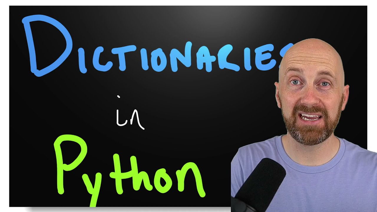 Dictionaries - Python 101 Tutorial on the dict Data Type, key value pairs, checking keys, KeyError