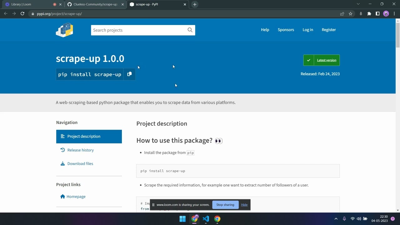 Scrape Up By Clueless Community