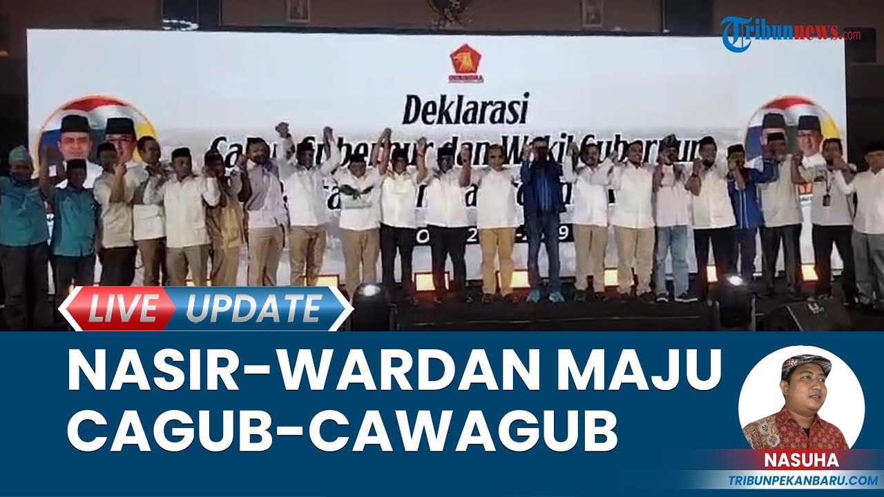 Ribuan Warga Deklarasi Dukungan ke Muhammad Nasir-Muhammad Wardan Jadi ...