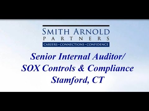 (CLOSED) Senior Internal Auditor / SOX Controls & Compliance | Smith Arnold Partners