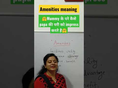 Amenities meaning English competitive ssc CGL CHSL MTS GD #shortsvideo #shorts