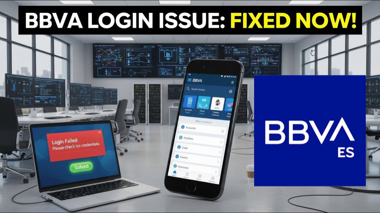 Fix BBVA Spain App Login Problem I Step by Step