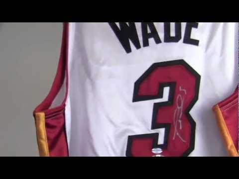 Dwyane Wade Signed Miami Heat Jersey - Authentic - Wade Holo