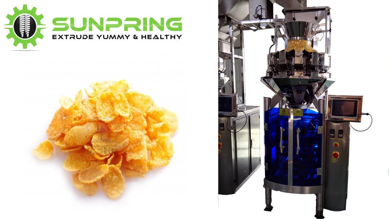 Corn flakes packing/bagging/package machine
