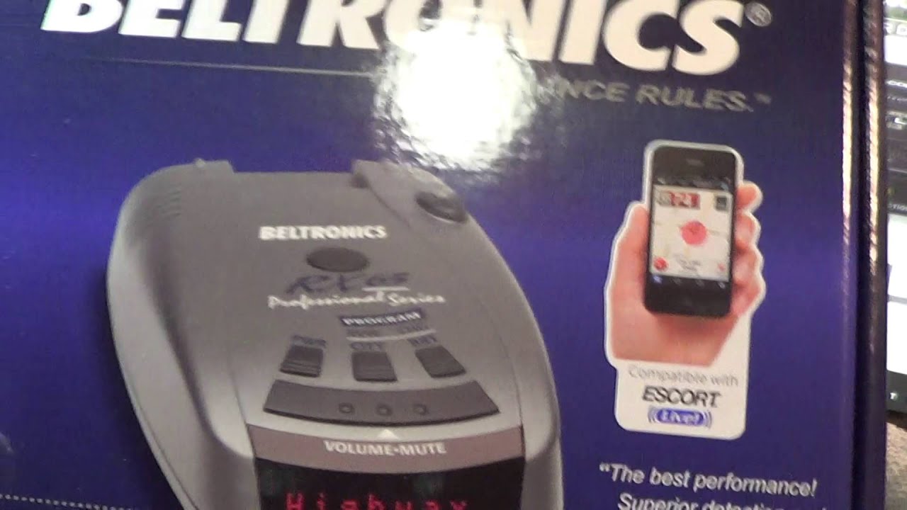 Beltronics RX65 Professional Series