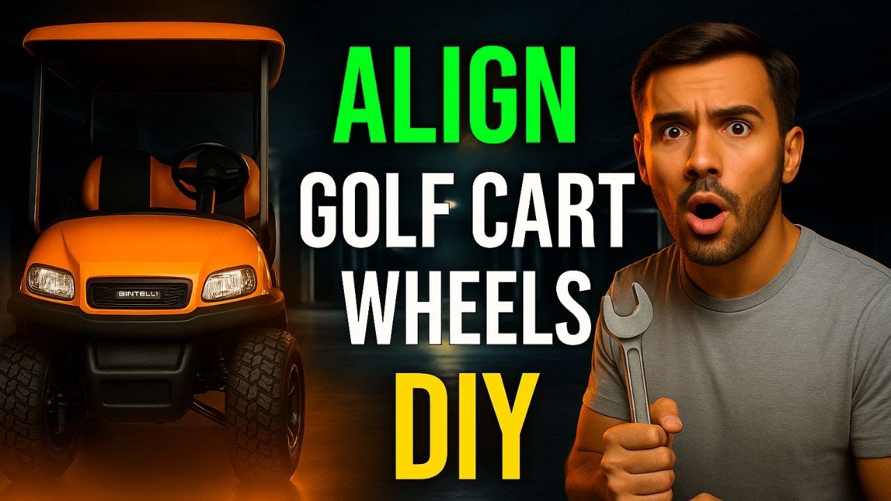 How to Align Golf Cart Wheels at Home | No Mechanic Needed!