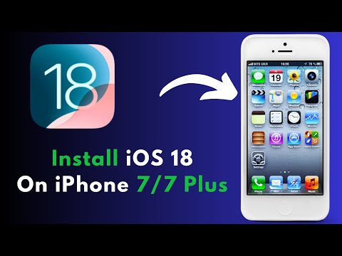 How to Install iOS 18 in iPhone 7/7plus | Update iPhone 7 to iOS 18 | Install iOS 18 UI in iPhone 7