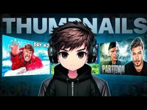 Youtube Thumbnail Kaise Banaye | Mobile Glow Effect Tutorial (PixelLab)