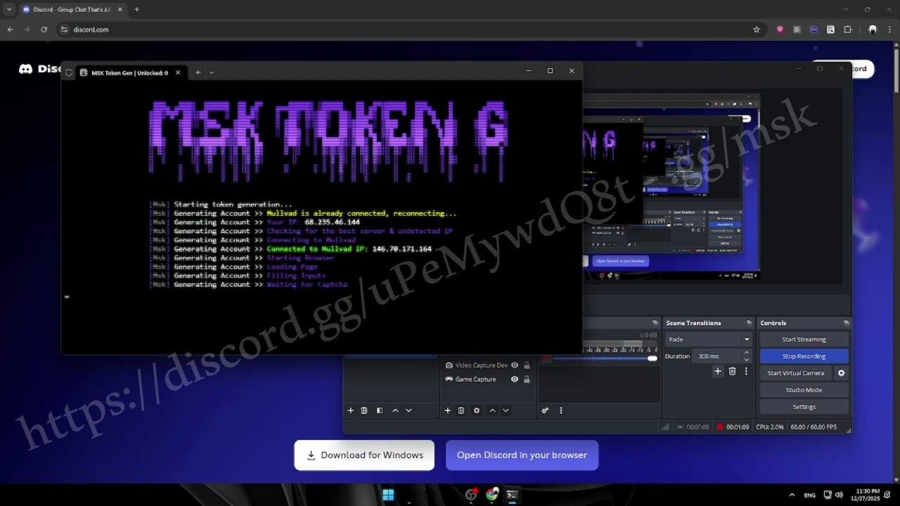 Discord Account Generator | Discord Token Generator | Discord Account Creator | Discord EV Gen |best