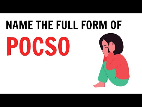 Name the full form of POCSO ? || QnA Explained