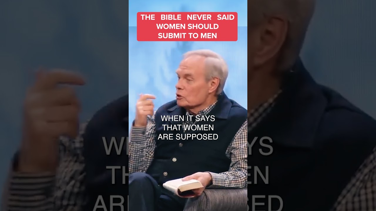 The Bible Never Said Woman Should Submit To Men