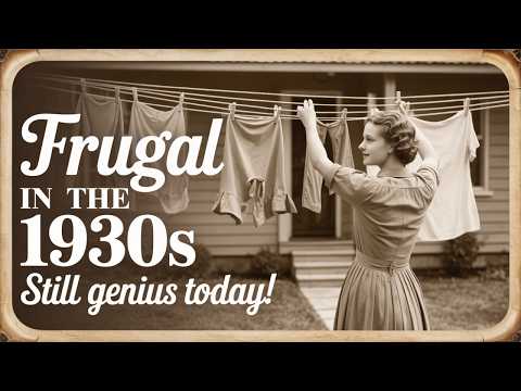 25 Top Frugal Living Tips from the Great Depression Era We Need in 2025!