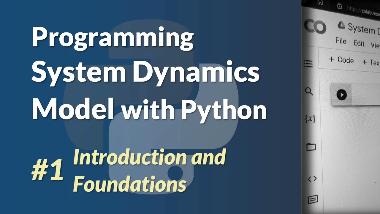 Programming System Dynamics Model with Python - Introduction and Foundation