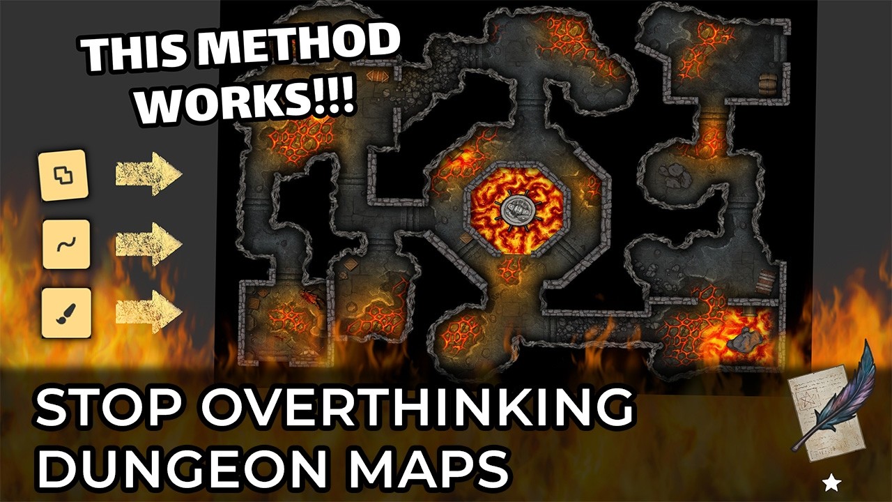 Stop Overthinking Dungeon Maps | Inkarnate Stream