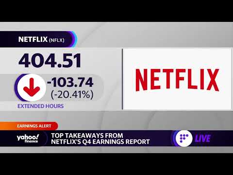 Netflix subscriber growth slows, stock drops