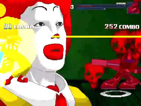 [Mugen 1.0 -Request- #35] Rare Akuma & Dark Donald (12p) VS. 20000