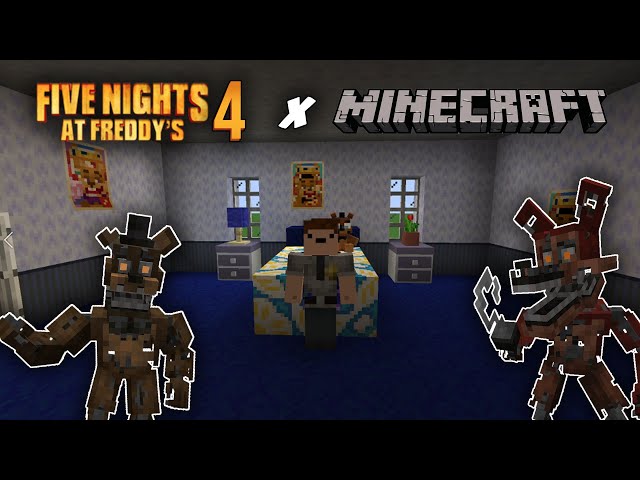 Custom FNAF 4 House Minecraft Map
