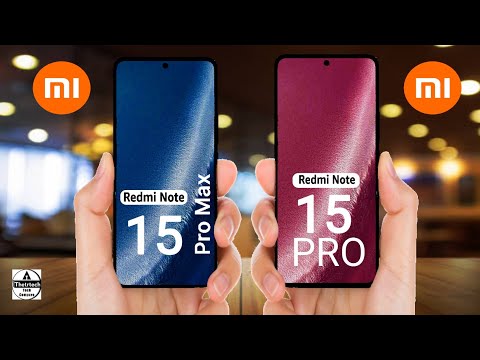 Redmi Note 15 Pro Max vs Redmi Note 15 Pro || Redmi Note 15 Pro vs Redmi Note 15 Pro Max