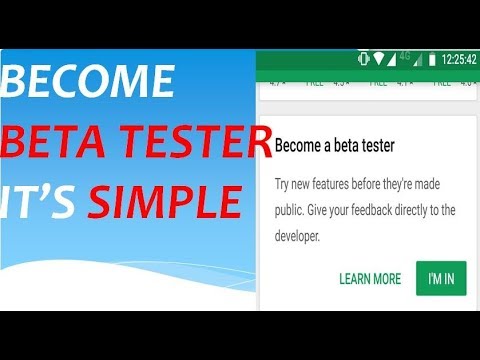 How to become a Beta Tester for google play store apps