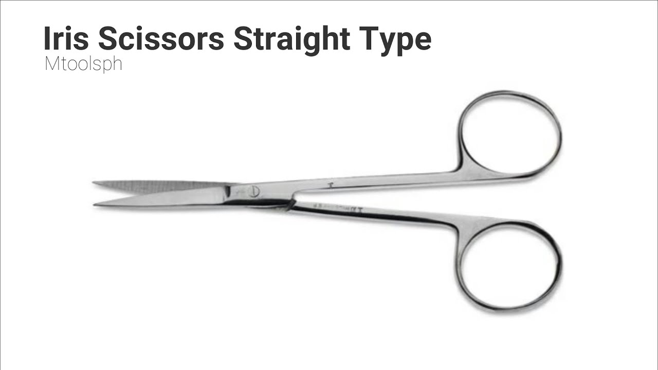 Iris Scissors Straight Type