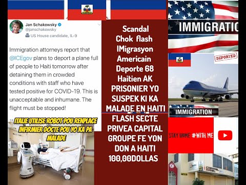 7AVRIL GWO NOUVEL CHO SOU PEYIA CAPITAL BANK FE DON 100,00$ HAITI/USA SCANDAL 68 HAITIEN DEPORTE