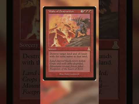 Salty Cards Wake of Destruction #mtg #mtgcommander #magicthegathering