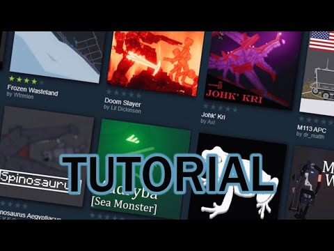 how to add a preview and thumbnail to your workshop item on steam | TUTORIAL