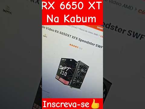 RX 6650 XT 8gb XFX #pc #rx6650xt #promo #gaming #gamer #pcgamerbarato #live #fortnite #fortniteclips