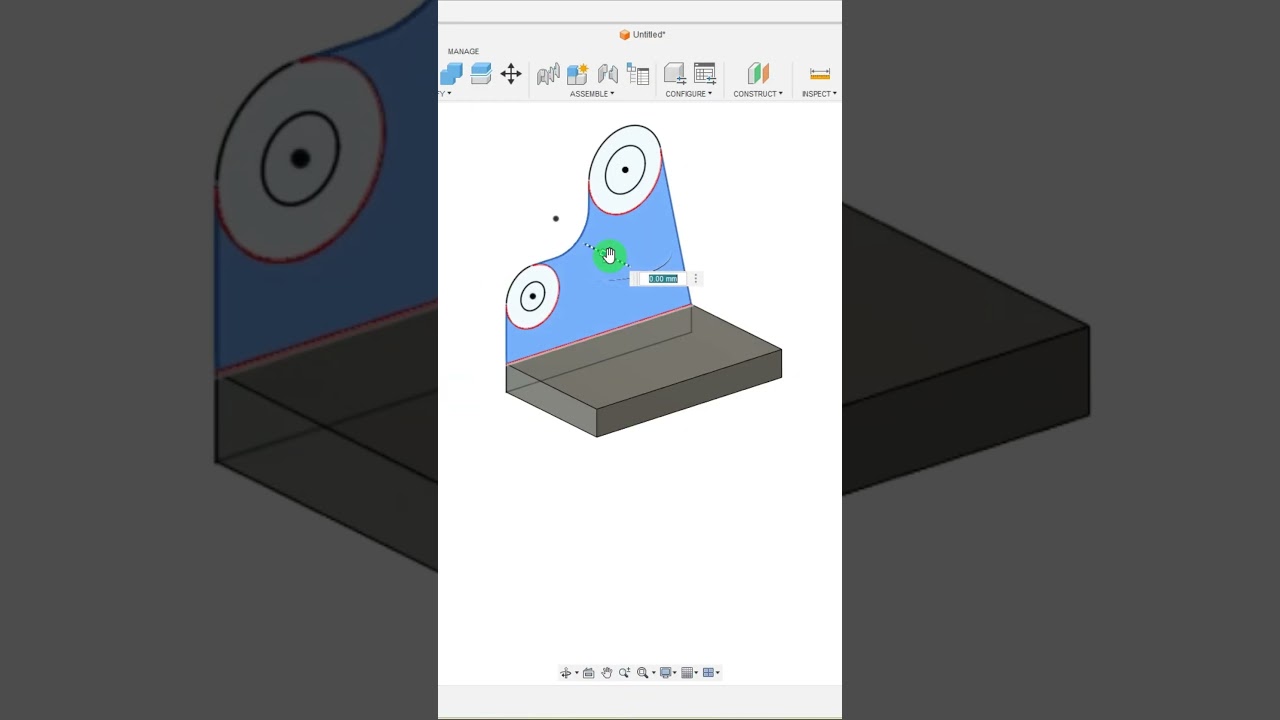 Fusion360 Part Modeling Tutorial-91. #design #3dmodeling #modelingtutorial #engineering#fusion360