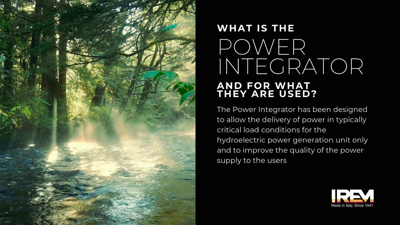 Power Integrator for stand-alone hydroelectric systems