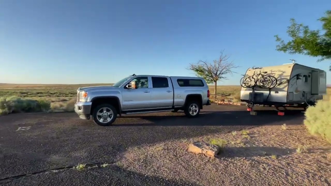 Walkthrough of Homolovi State Park Campground