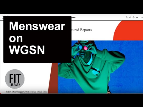 Menswear on WGSN