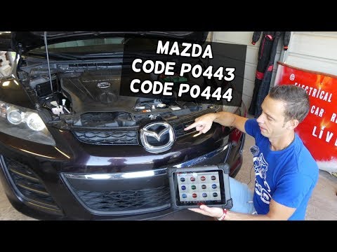 HOW TO FIX CODE P0443 P0444 MAZDA 2 3 5 6 CX-3 CX-5 CX-7 CX-9 MIATA