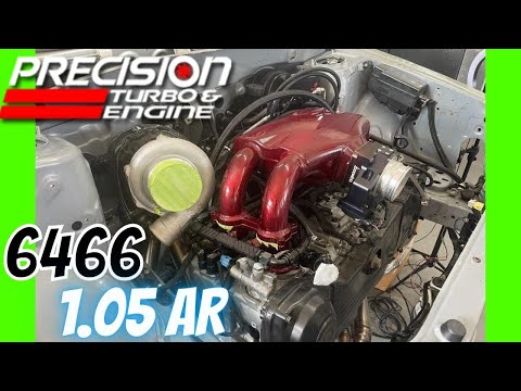 6466 PRECISION TURBO SUBARU 1.05 AR | ROTATED TURBO KIT PART 2 | ROAD TO 800HP SUBARU EP 34