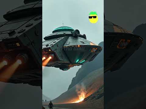 Alien Spaceship Encounter Caught on Camera! 👽🔥 #shorts