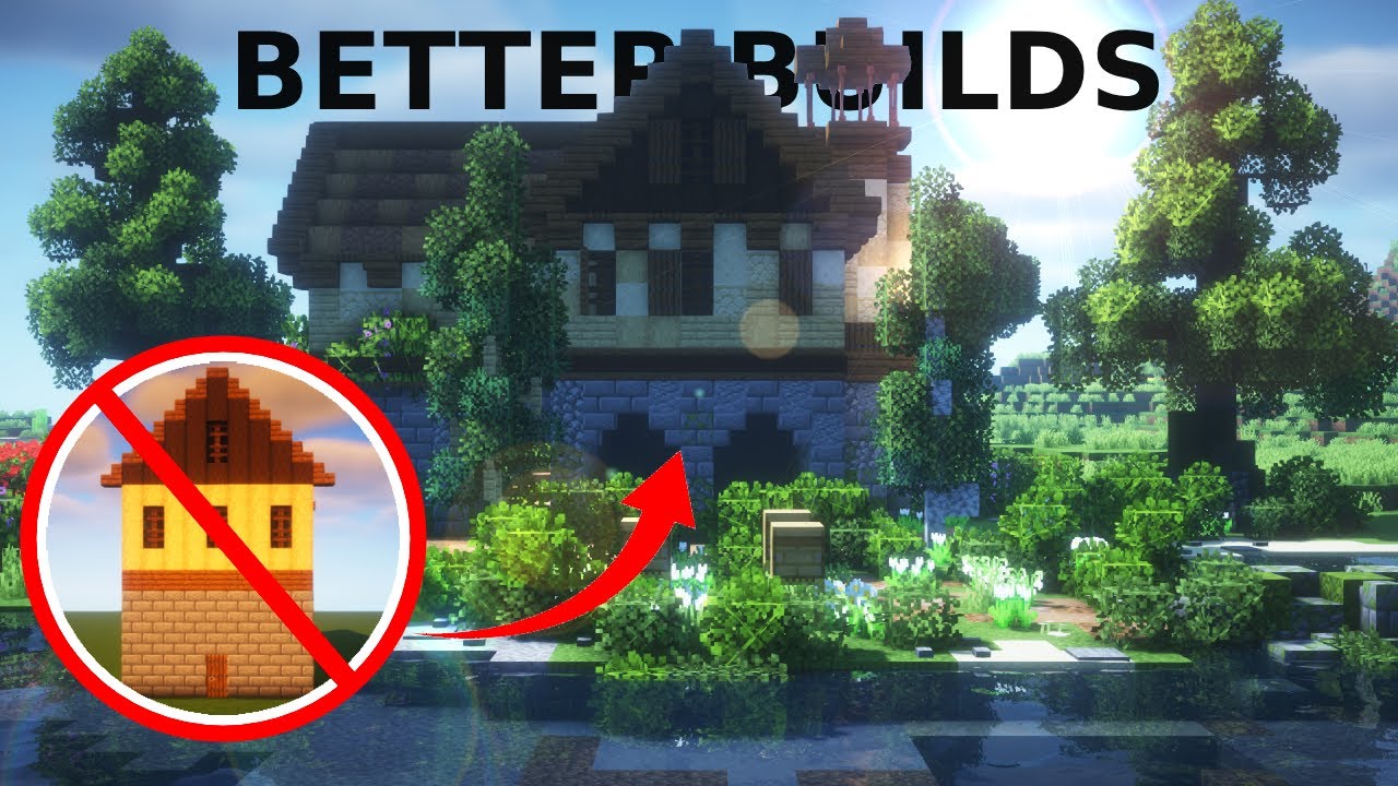 Tips YOU can use to improve your MINECRAFT BUILDS - Minecraft Builders
