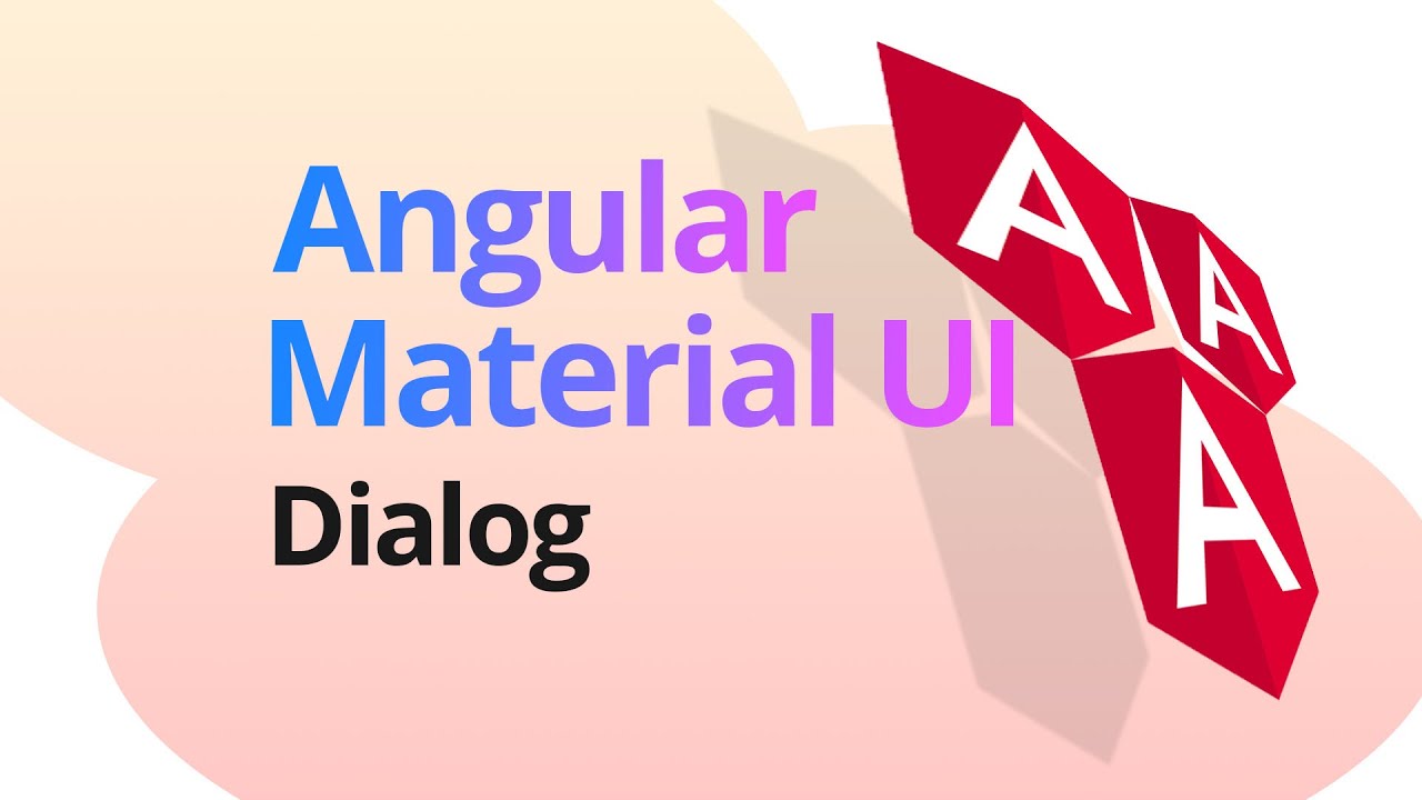 Angular Material UI: Dialog