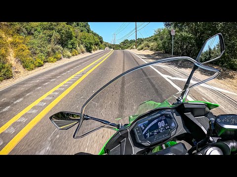2024 Kawasaki Ninja 500 - POV Test Ride