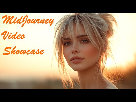 Naturally Beautiful Blonde Girls – Hypnotic Close Up - Midjourney Video (pt 2)