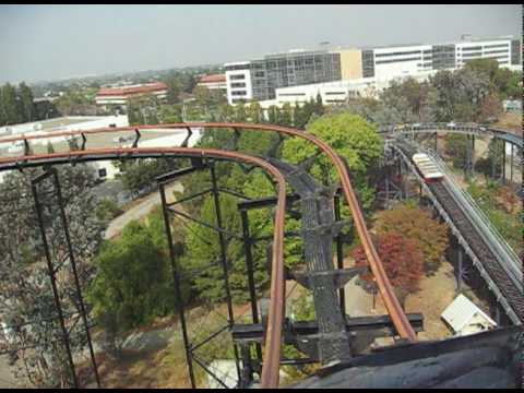California's Great America - The Demon (Front Row) POV