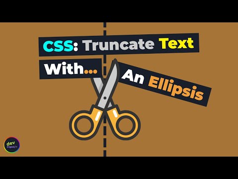 Learn CSS How To Truncate Text With An Ellipsis - Mind Luster