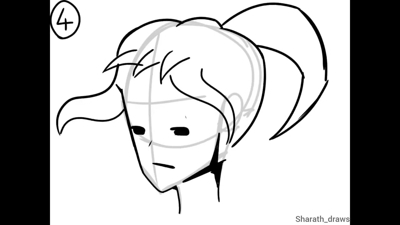 hair animation test 1