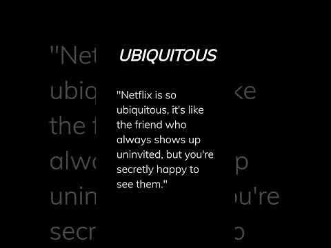Boost Your Vocabulary: Learn the Word 'Ubiquitous'! 🧠#shorts