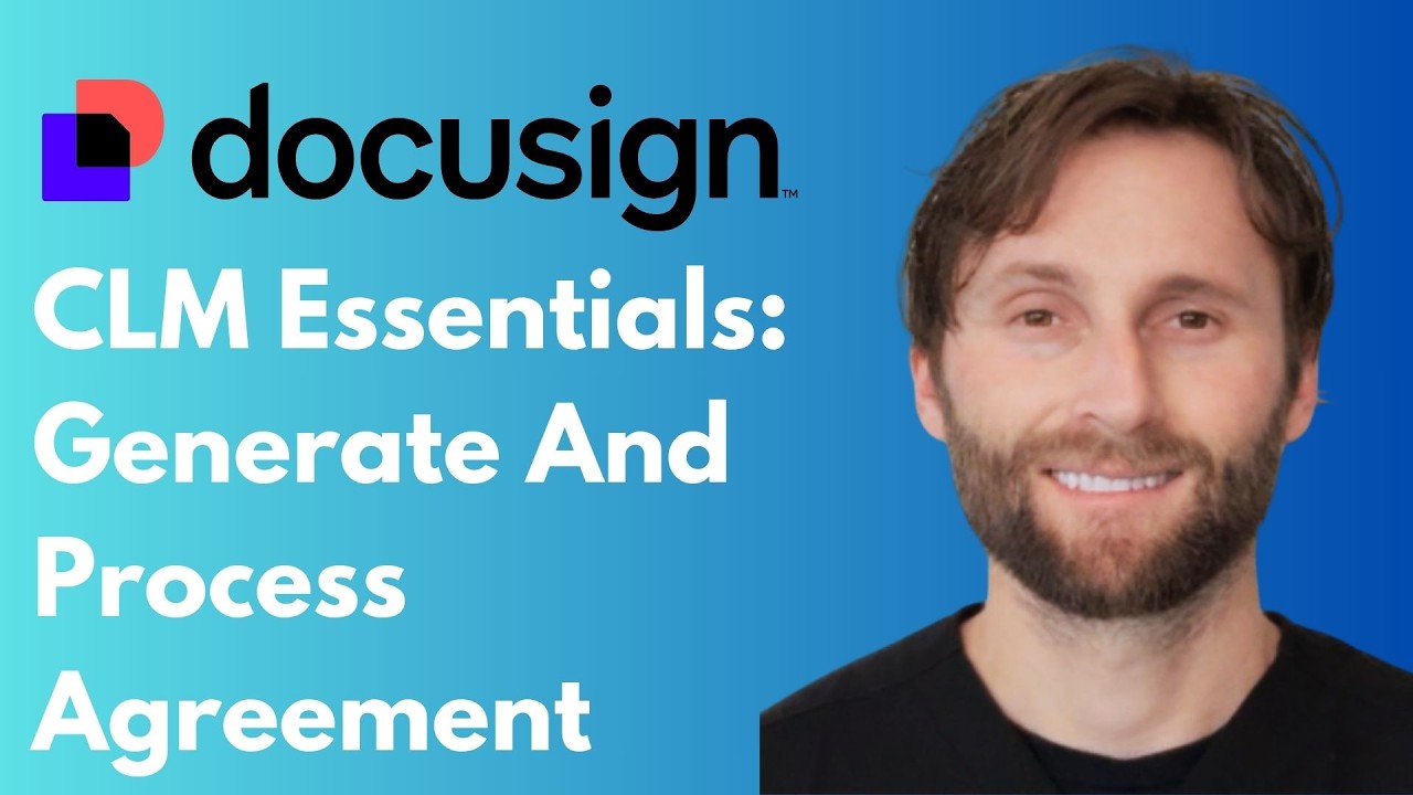 Docusign CLM Essentials: How to Generate and Process an Agreement [Full Guide 2026]