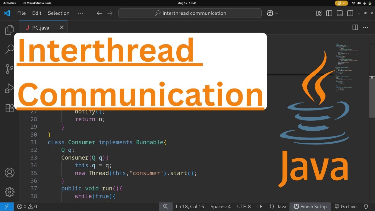 Java Inter-Thread Communication: Producer-Consumer Pattern Explained with Code